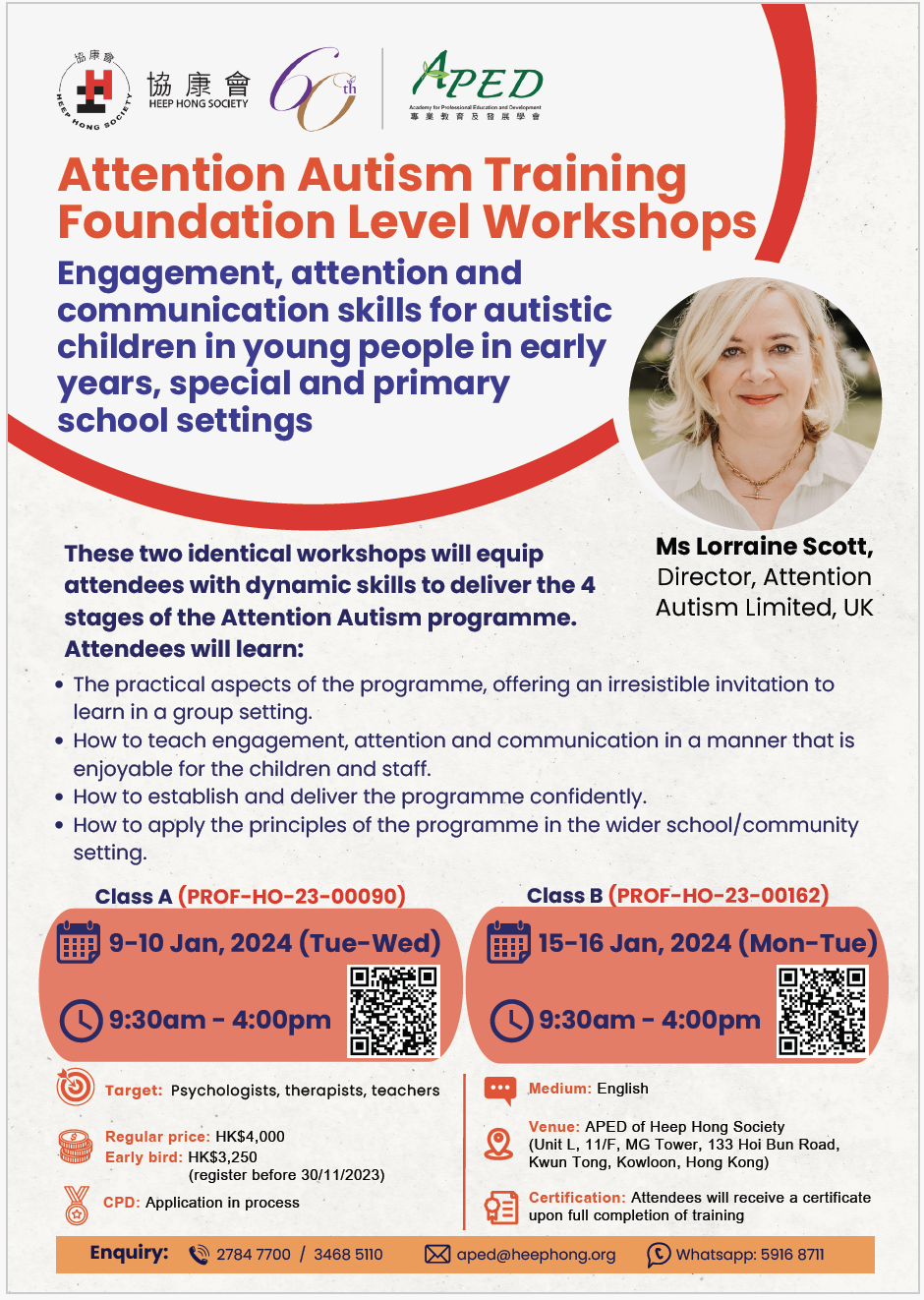 Attention Autism Training Foundation Level Workshop Class-A - The Hong ...