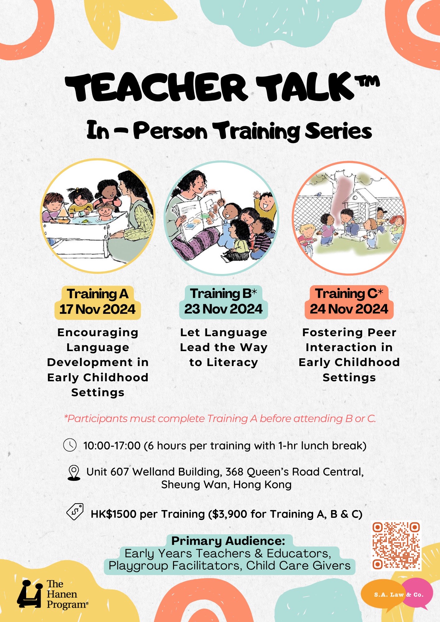 Teacher Talk™ Training A: Encouraging Language Development in Early ...